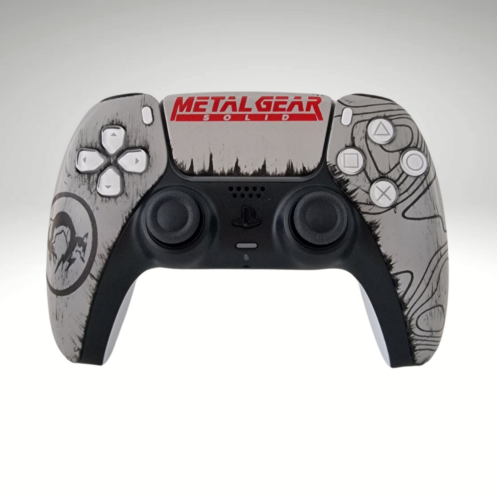 Metal Gear Solid Inspired DualSense Controller – Undead Gaming